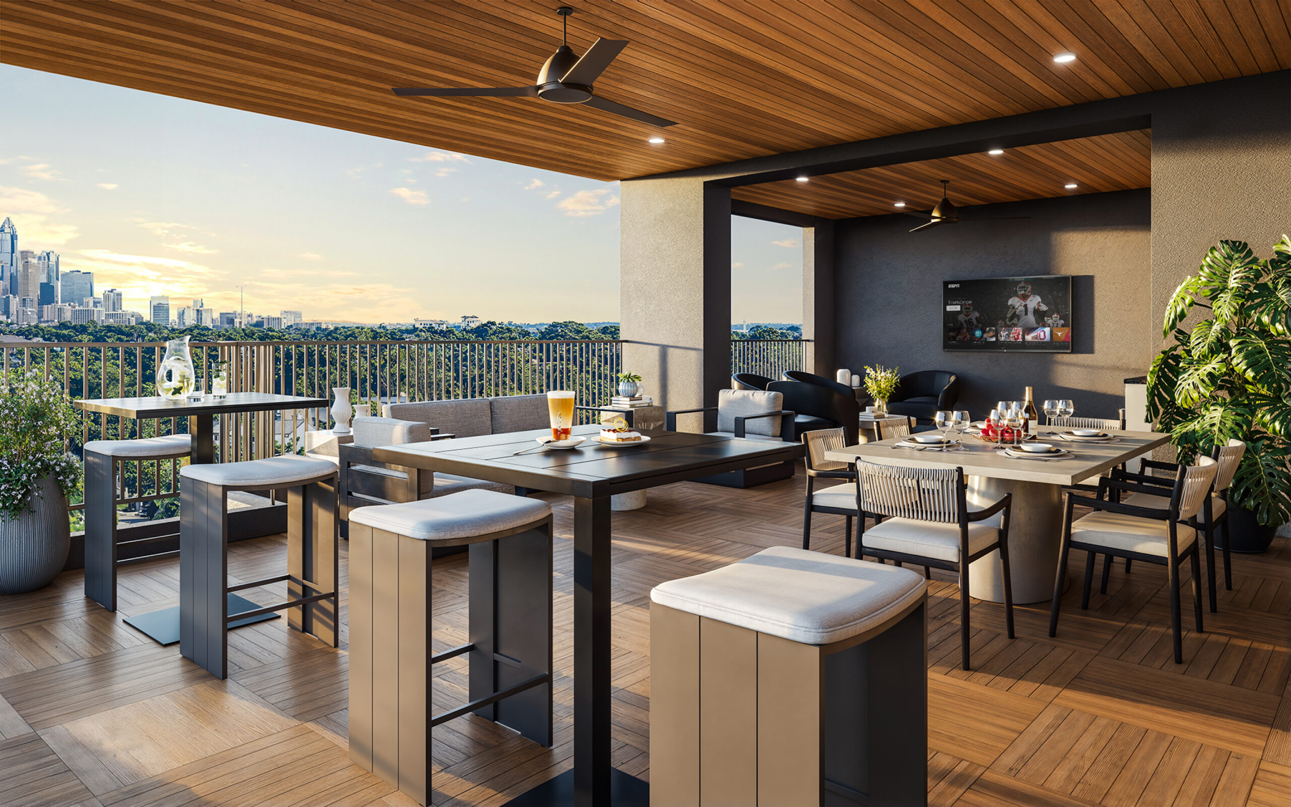 Discover the Rooftop Lounge at The Sloan at LoSo